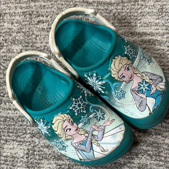 CROCS | Shoes | Frozen Themed Kids Clogs | Poshmark
